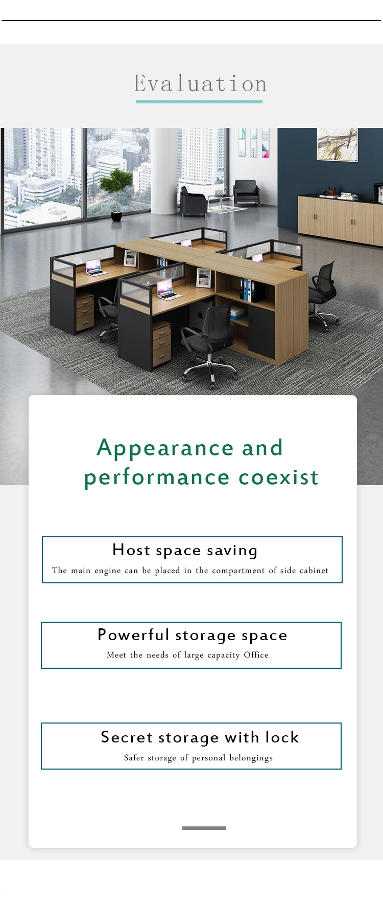 Wholesale Price Plane Office Cubicles - Modern & Eco-friendly