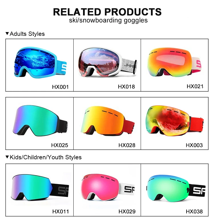 OEM Dual Lens Sports Eyewear Italy - Anti-Fog Ski Goggles