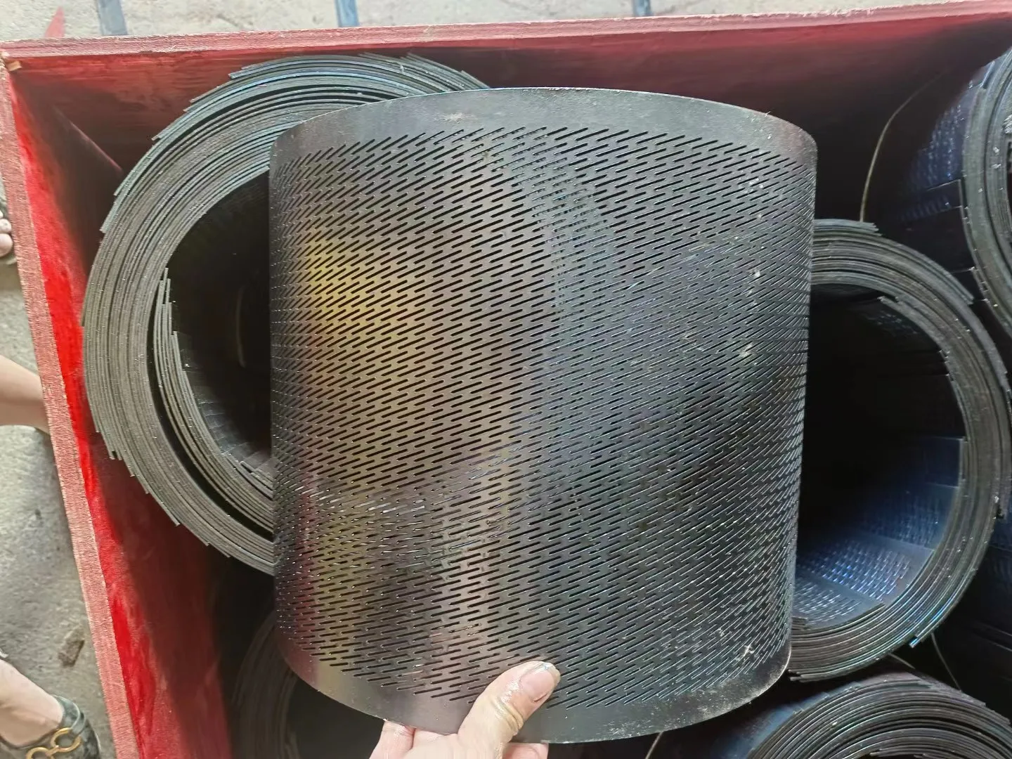 Hexagonal Octagonal Rice Mill Sieve For Rice Processing Rice Mill Sieve ...