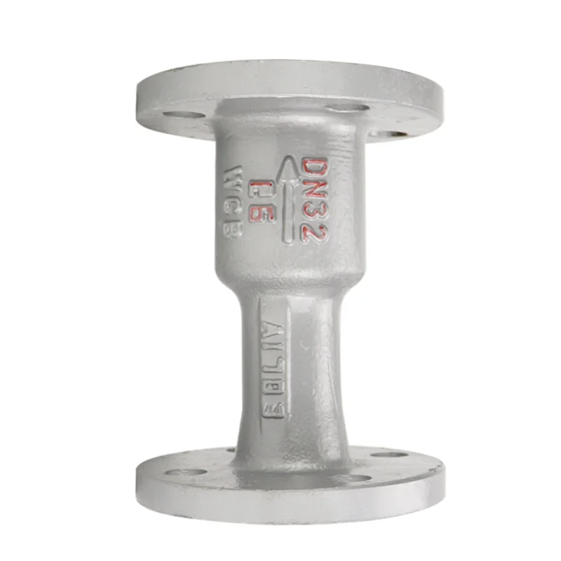 H42M-16C Cast Steel Vertical Drain Check Valve Manual Hydraulic Safety Structure Angle Ball Gate ...