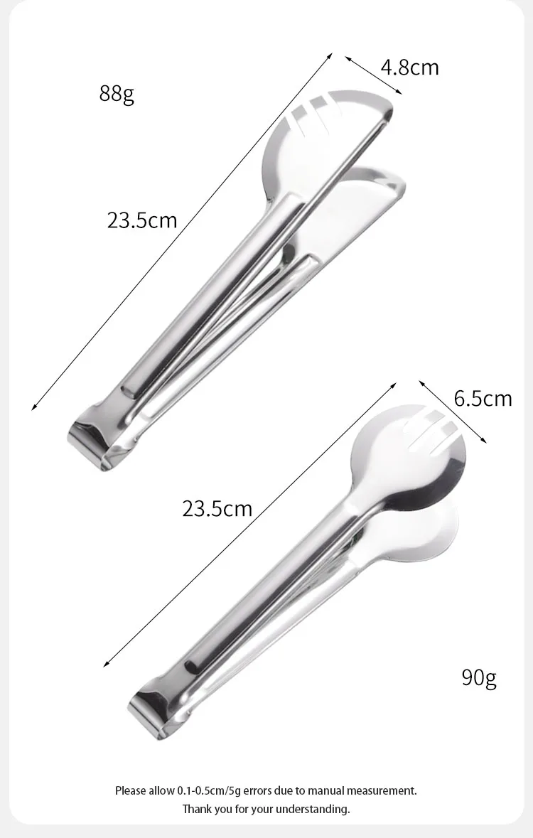 Wholesale Multi-Functional Kitchen Buffet Tongs for Food
