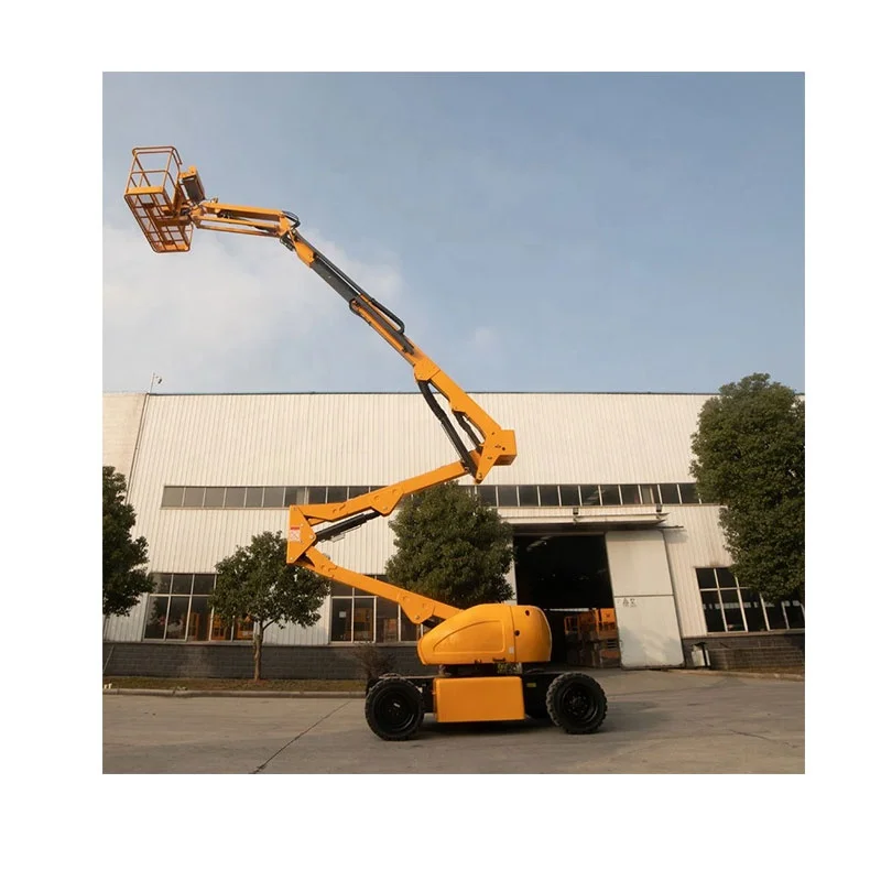 18m Mobile Folding Arm Curved Arm Lift Self-propelled Towable ...