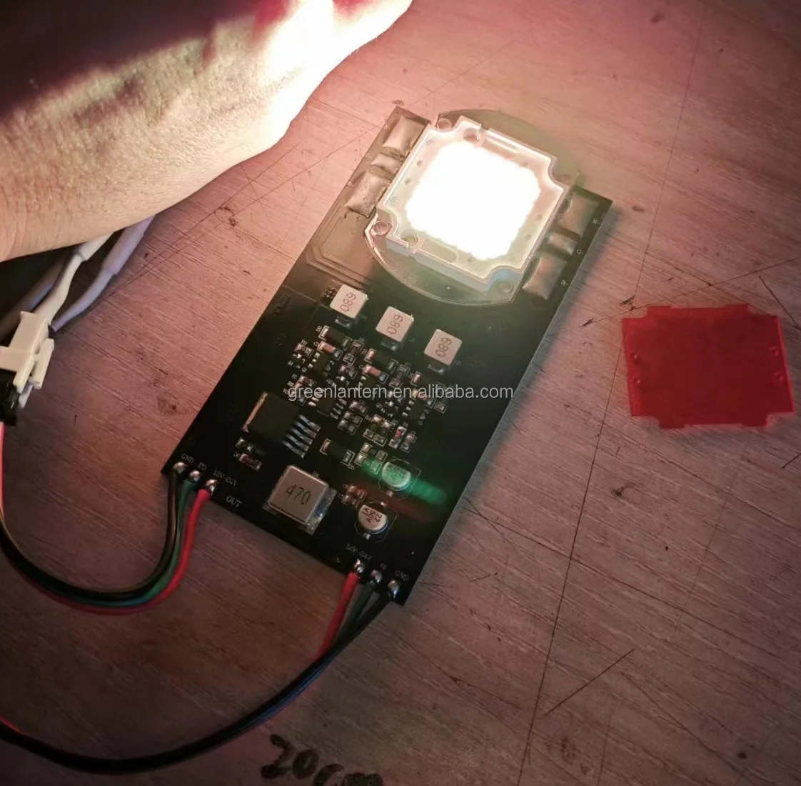 Ws2811 Cob Rgb Led Pixel Module 30w Single High Power Module Light 12v ...