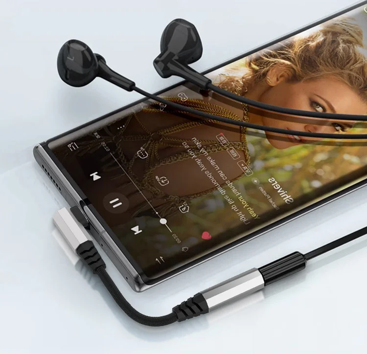 Somostel 2024 New Trending Braid And Aluminum Alloy Type-c To 3.5mm ...