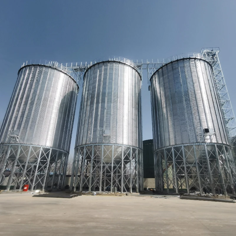 Silo De Acero Corrugado Para Granja,Silo De Almacenamiento De Grano De ...