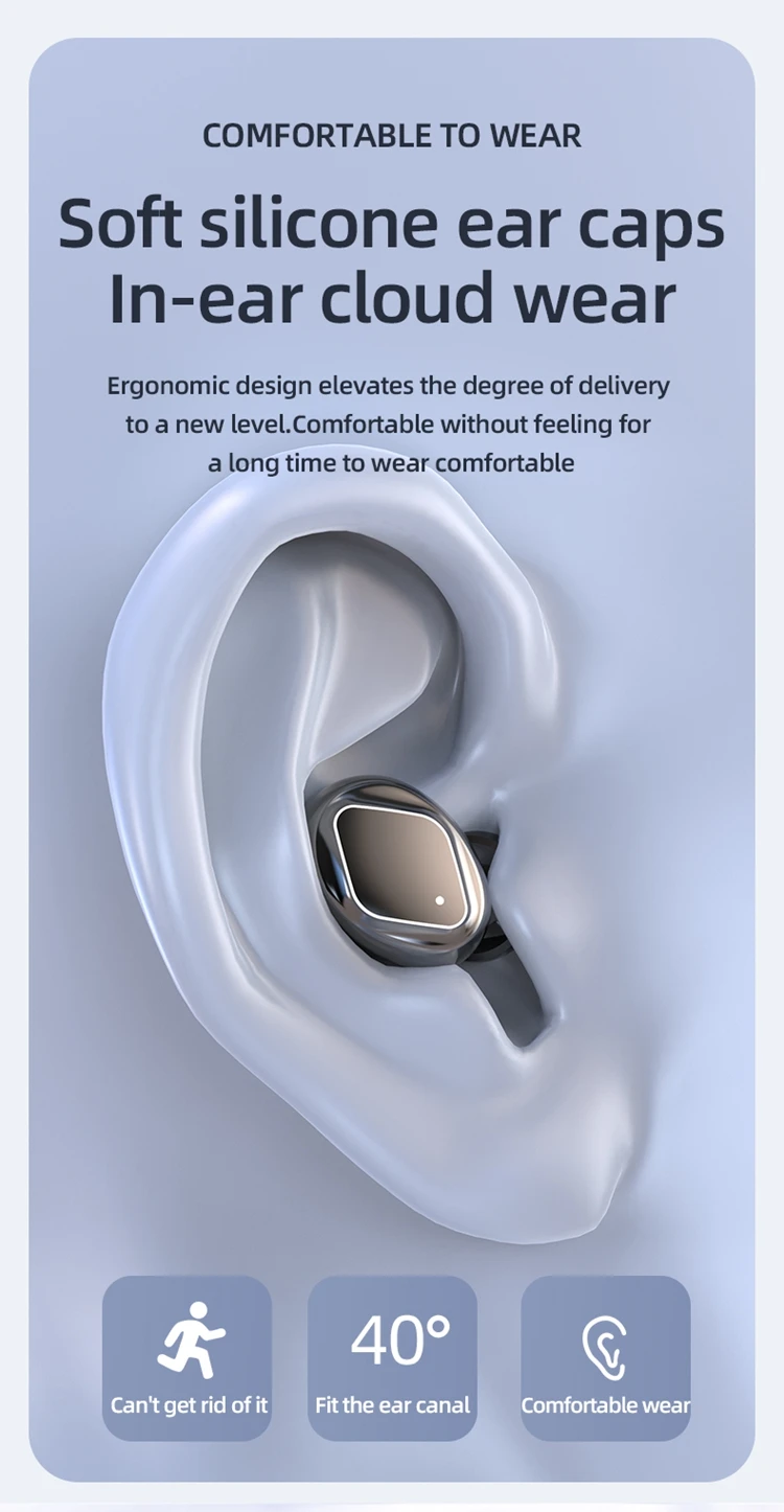 2025 New Product S30 TWS True Wireless Earbuds - LED Light Gaming Headset