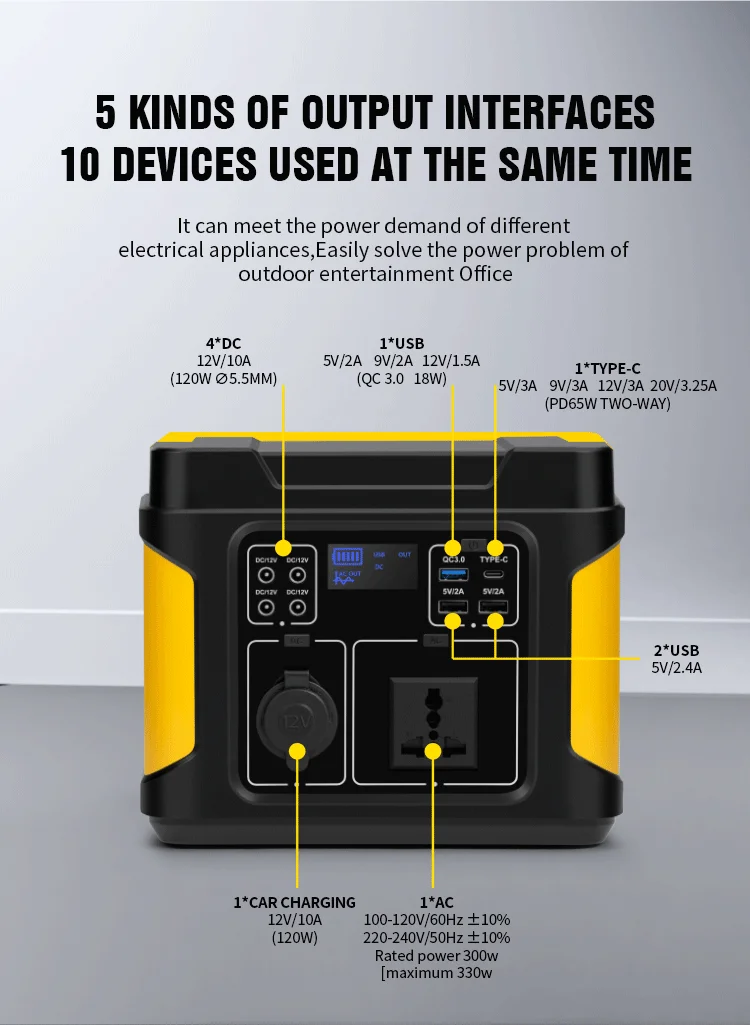 Portable Lithium Backup Lifepo4 Solar Generator Power Station 100w 200w 300w 500w 600w 1000w ...