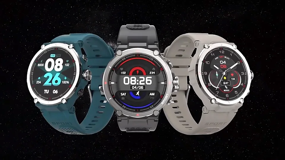 2022 Newest Beidou Glonass Triple Positioning Gps Sports Watch 1.3inch ...