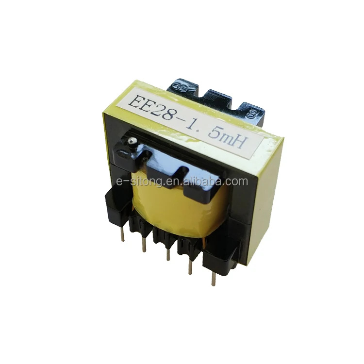 EE25 EE28 High Frequency Vertical Ferrite Core Transformers