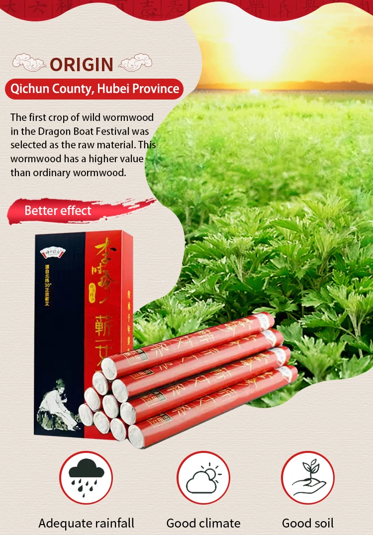 Moxa Stick /pure Moxa Rolls For Moxibustion/chinese Traditional ...