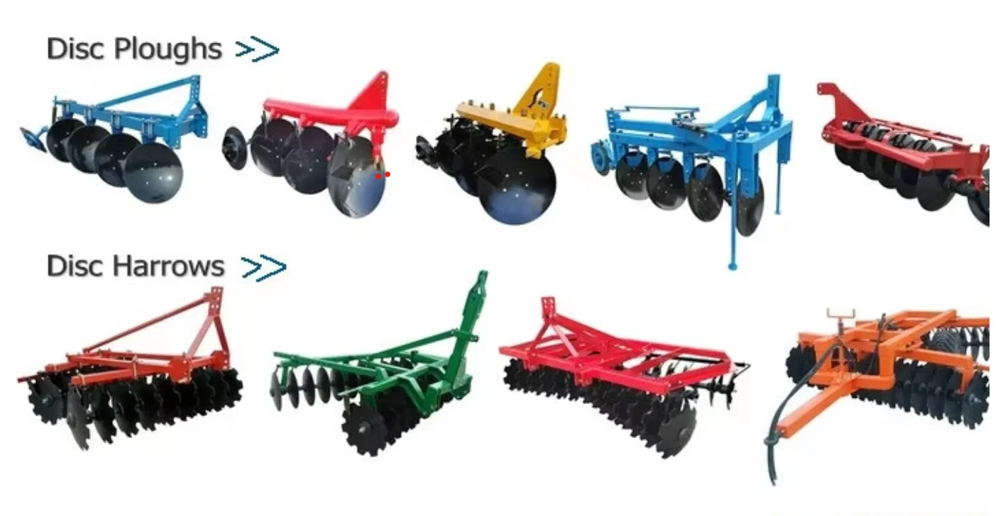28 Discs Offset Heavy Disc Harrow for Farm Tractor Ploughing