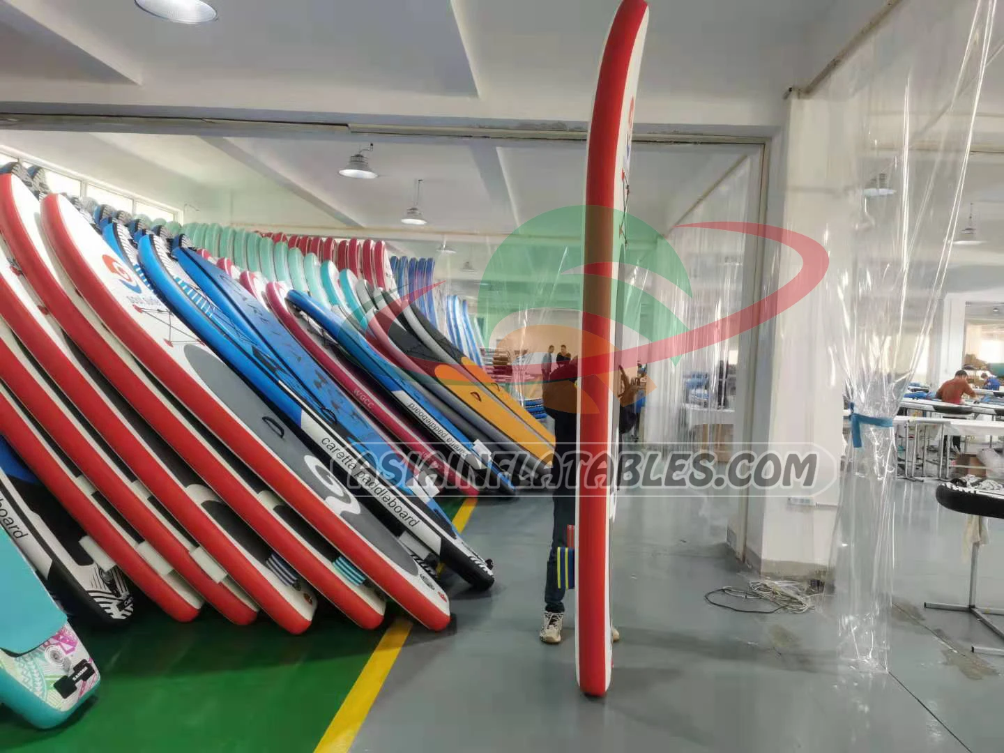 Wholesale Clear Transparent Bottom Surf SUP Paddle Board