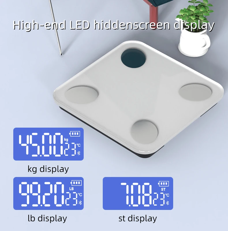 180KG Smart Scale - Accurate BMI and Body Fat Measurement