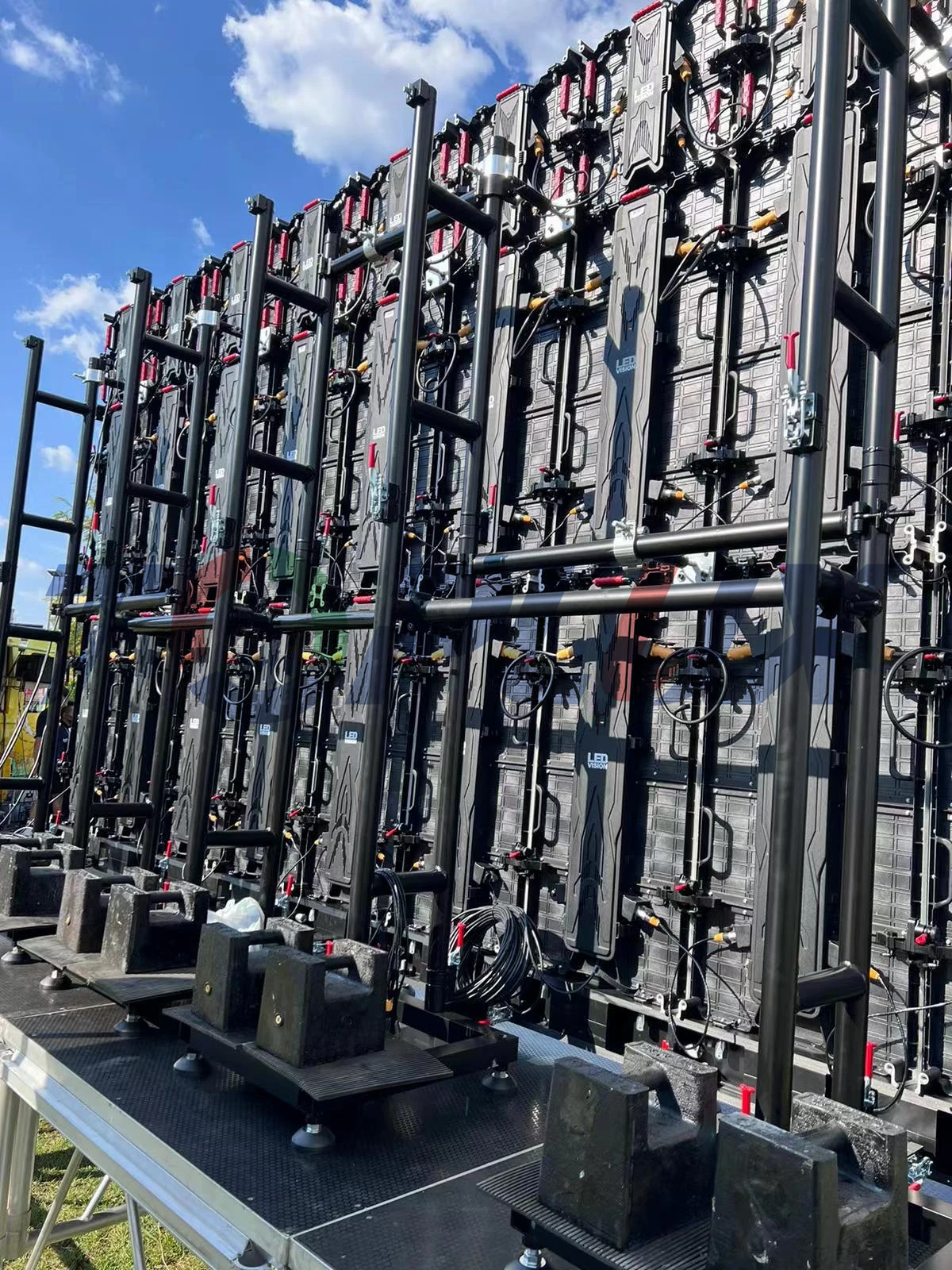 Aluminum Light Truss Stand Moving Head Lights Truss Stand Dj Booth ...