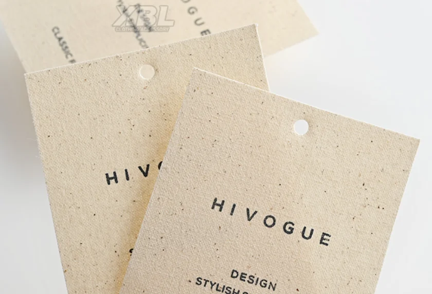 Eco-friendly Cotton Hang Tags - Customizable & Sustainable
