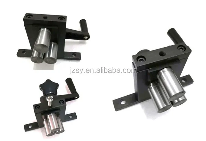 Manual Steel Wire Winder Bending Machine Small 2 mm Sheet Steel Winding ...