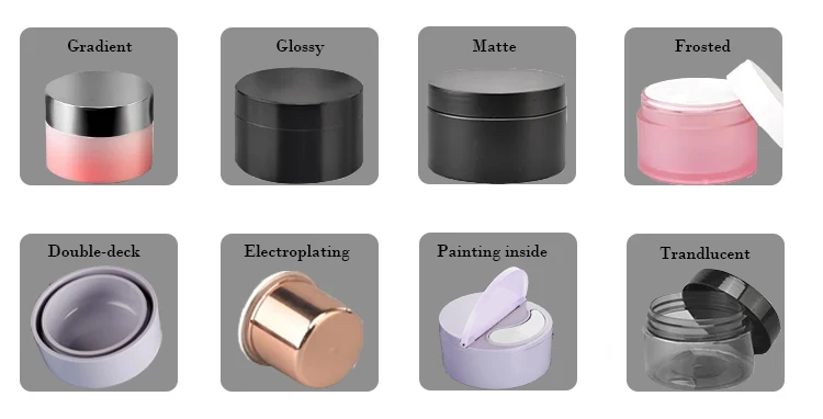 Biodegradable PP Cream Jars - Sustainable Cosmetic Packaging