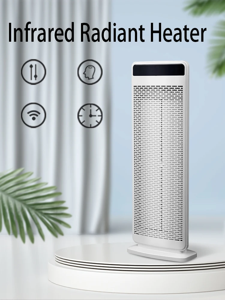 Free-standing Adjustable Temp 2000 Watt Metal Panel Electric Carbon ...