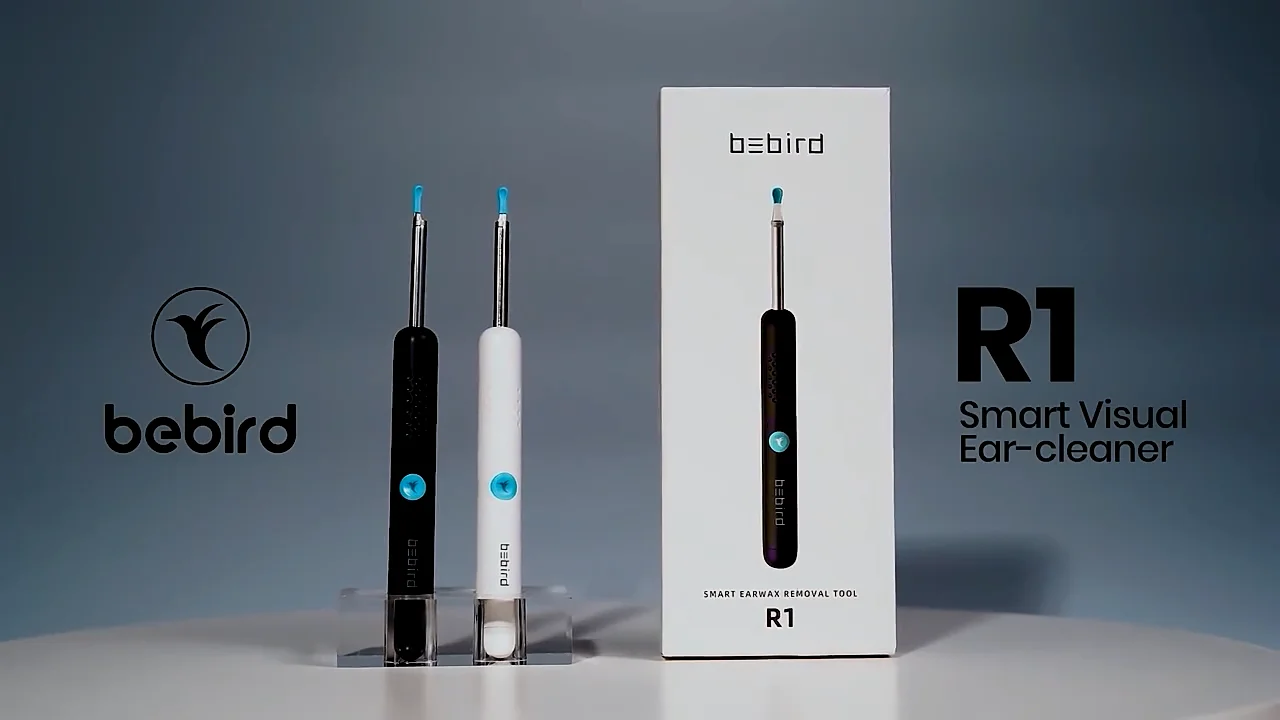 Bebird R1 Visual Earwax Cleaner 1080p Endoscope Cotton Swab Substitute ...