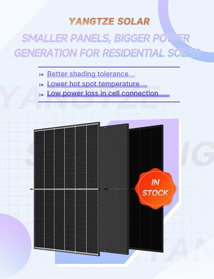 Efficient 400w Solar Panels from Yangtze - Reliable Power