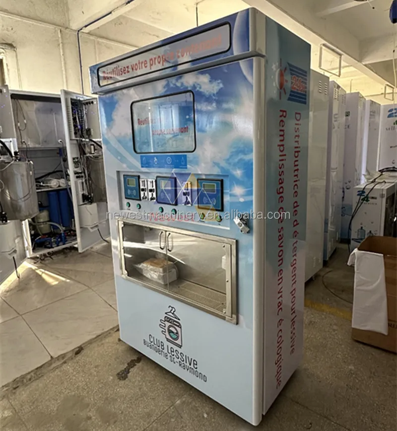 Good Design Liquid Detergent Bulk Shampoo Vending Machine With Good ...