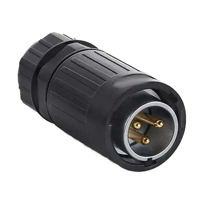 Oswell Circular Power 3 Pin Electrical Waterproof Automotive Plug ...