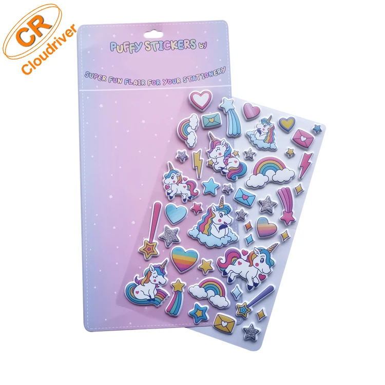 Custom Puffy Sticker Maker - Create 3D Pop up Stickers