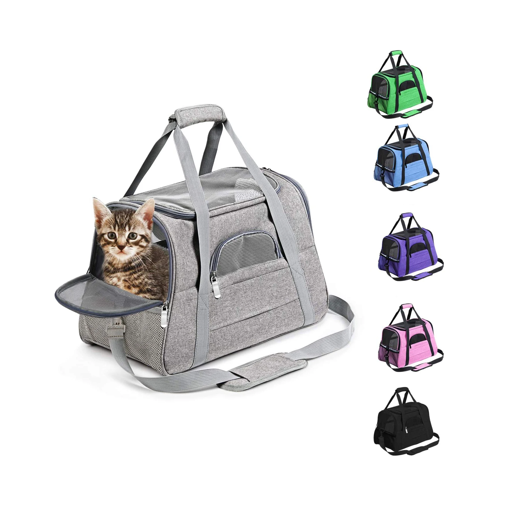 Wholesale Airline Approved Travel Transparent Dog Cat Pet Carrier ...