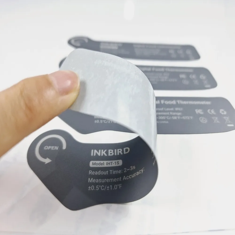 High Quality Customized PC Labels Adhesive PC 3M Stickers Waterproof ...