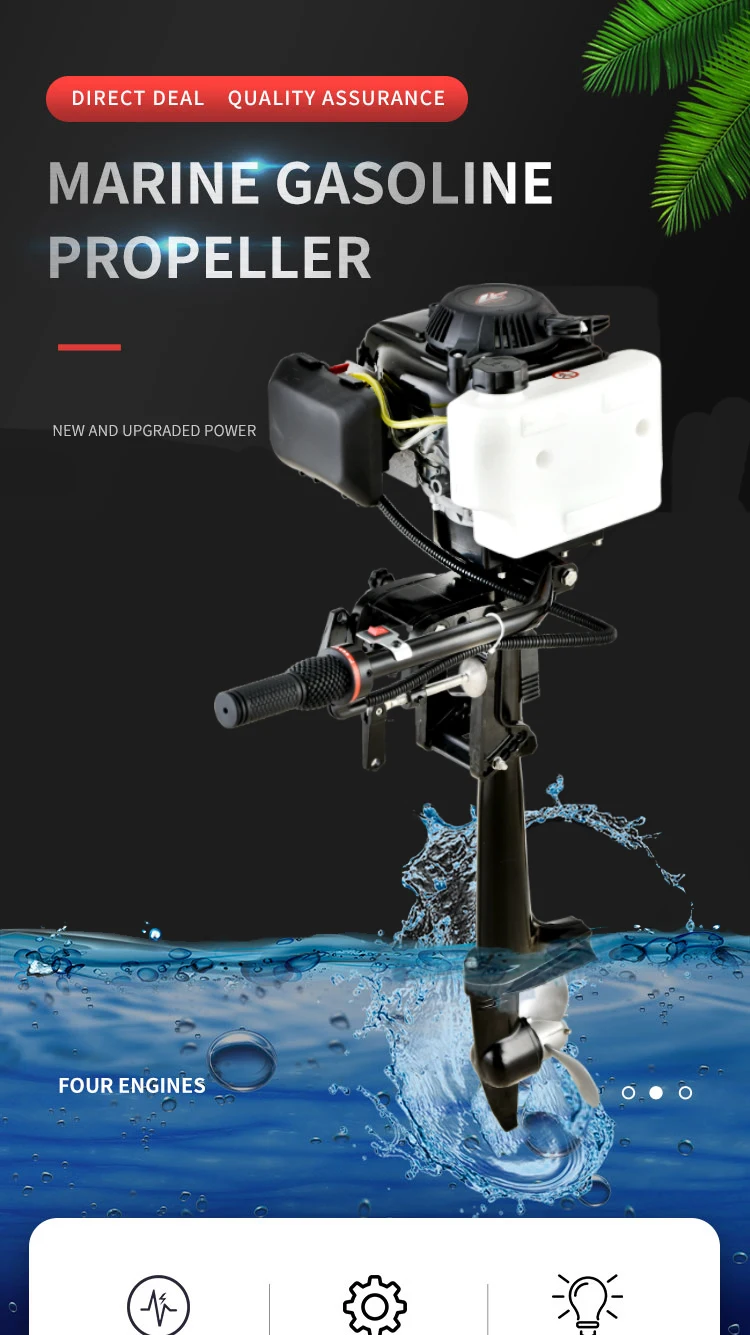 50cc 1.6kw 3hp Marine Outboard Engines - High Quality Jet Drive