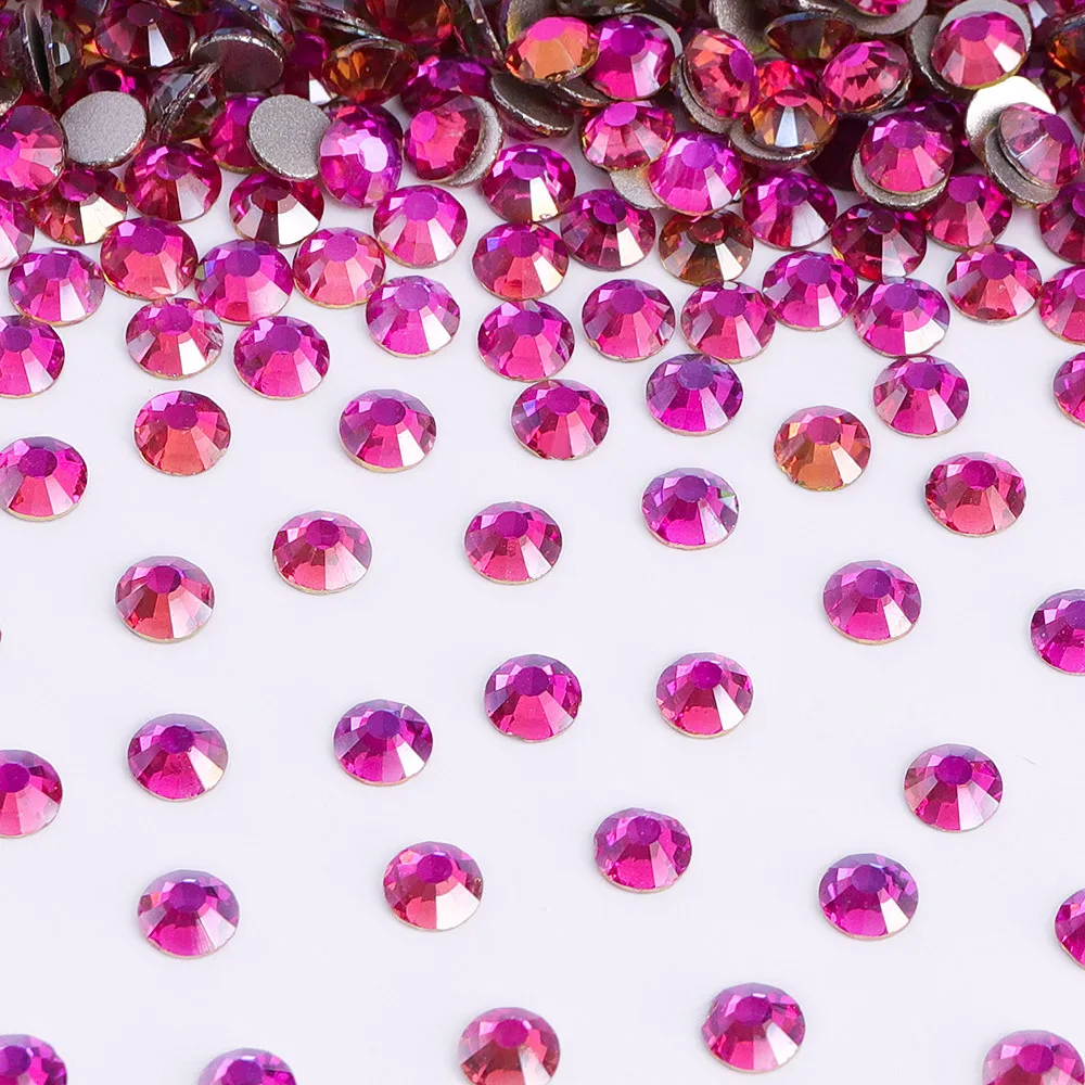 Wholesale Customize 14400pcs Flat Back Crystal Rhinestones Non Hot Fix ...