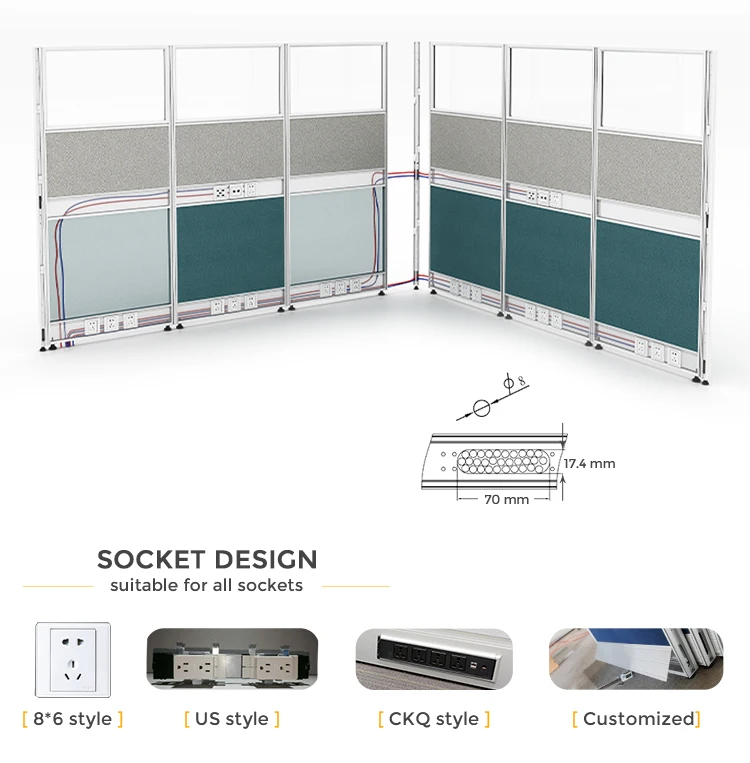 New Arrival Call Center Round Table Furniture Cubicle Office ...