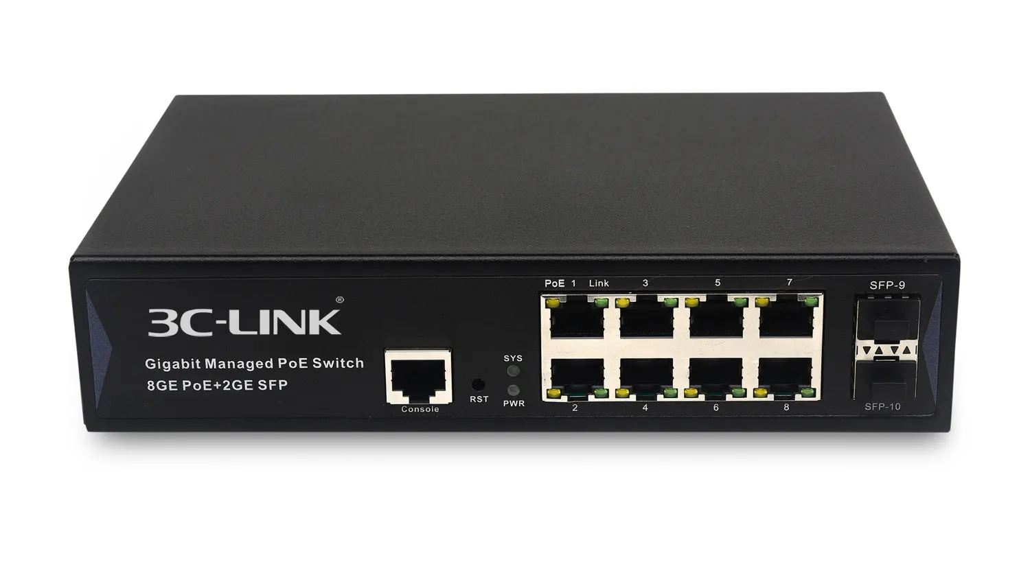 8 Port Poe Switch 10/100/1000mbps Utp Fiber Network Switch Long ...
