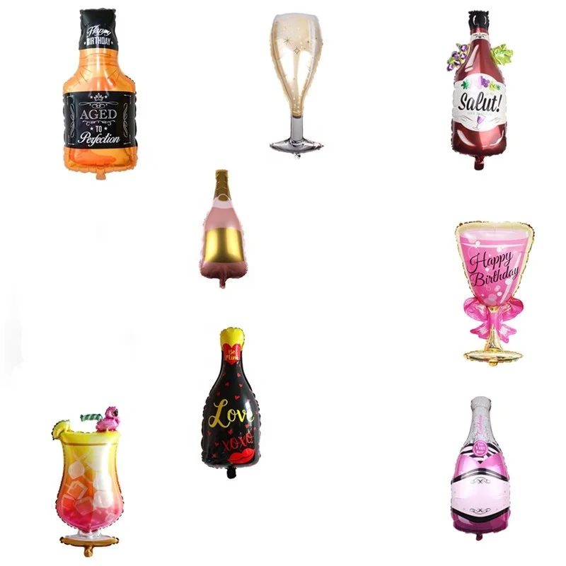 Party with Style - Large Champagne Brandy Wine Balloons