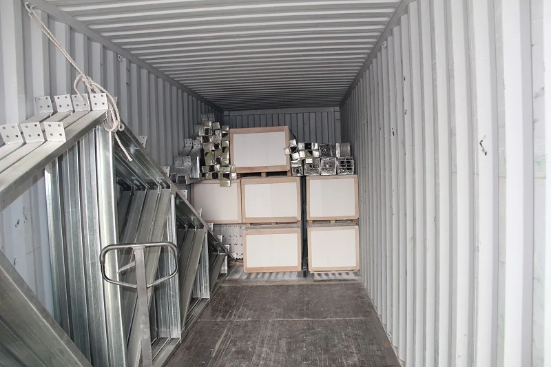 Villa Two Storey Prefab House Fast Install Steel Structure ...