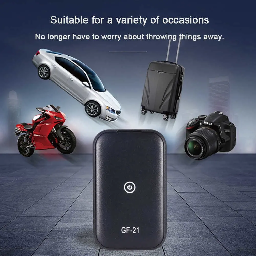 Mini GF21 Portable GPS Tracker & Voice Recorder - Real-Time Location ...