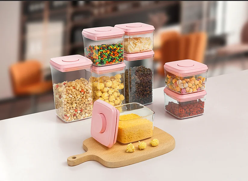 China Supply Airtight Food Storage Container Set Dry Goods Pantry ...