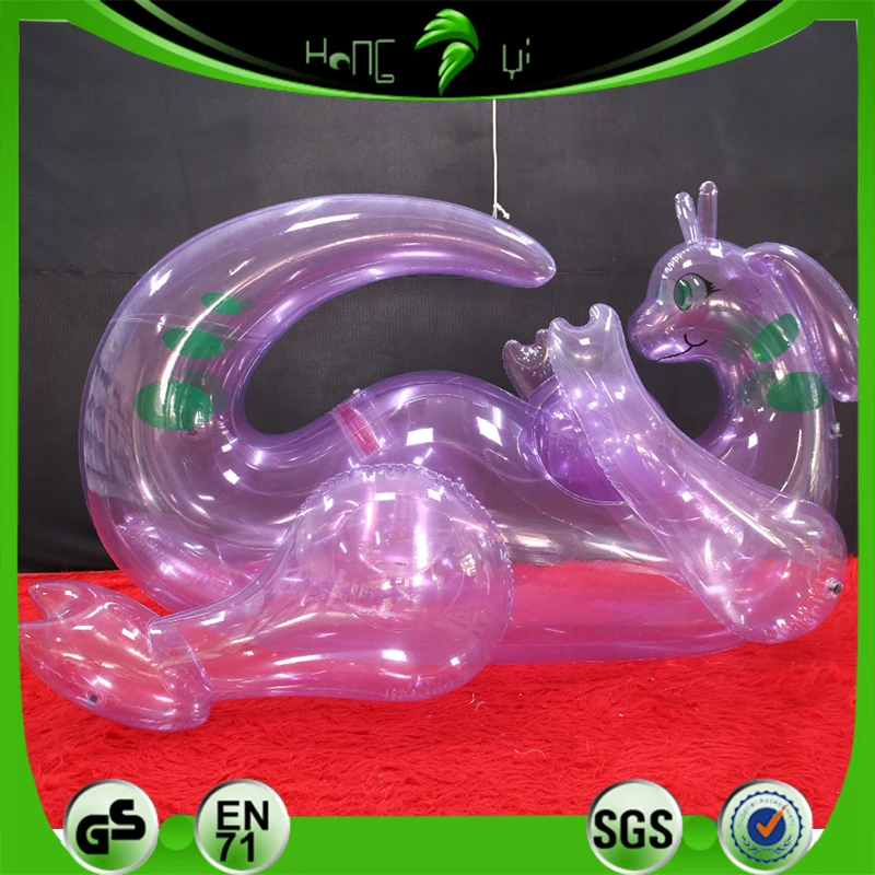 Hongyi Toy Inflatable Transparent Dragon - Customizable Fun