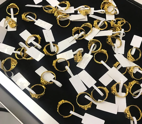 UHF RFID Gold Jewelry Tag Reader for Retail Inventory Anti-theft