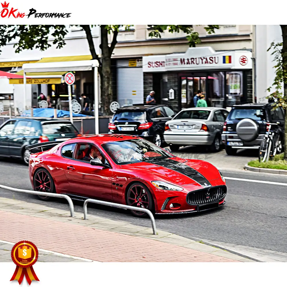 Msy Style Carbon Fiber Rear Spoiler For Maserati Granturismo Gc Gts Gt ...