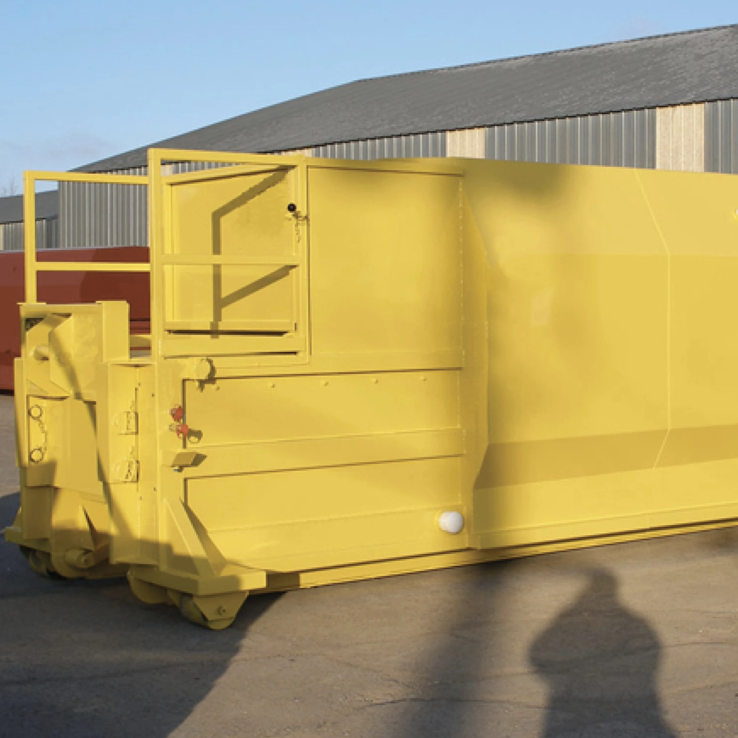 Self-Contained Mobile Trash Compactor Smart Recycling Machinery with ...