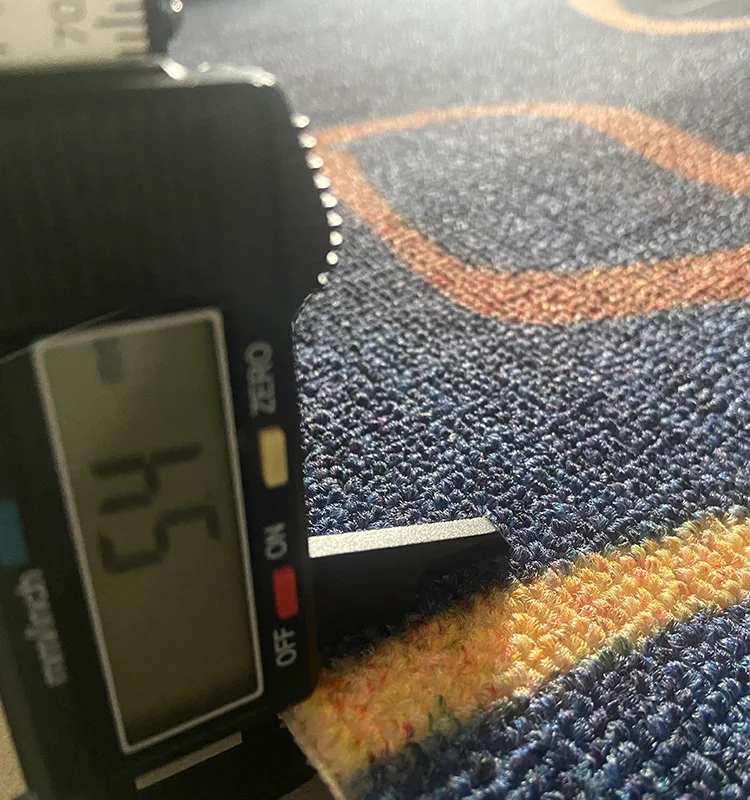 Polypropylene Cut Pile Custom 3d Printed Wall To Wall Carpet For ...