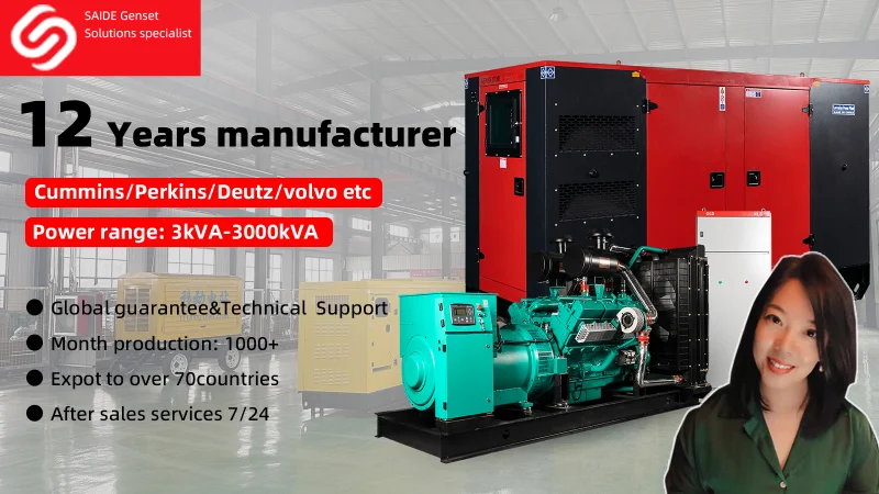 Specialized manufacturer of generator sets for 12 years
