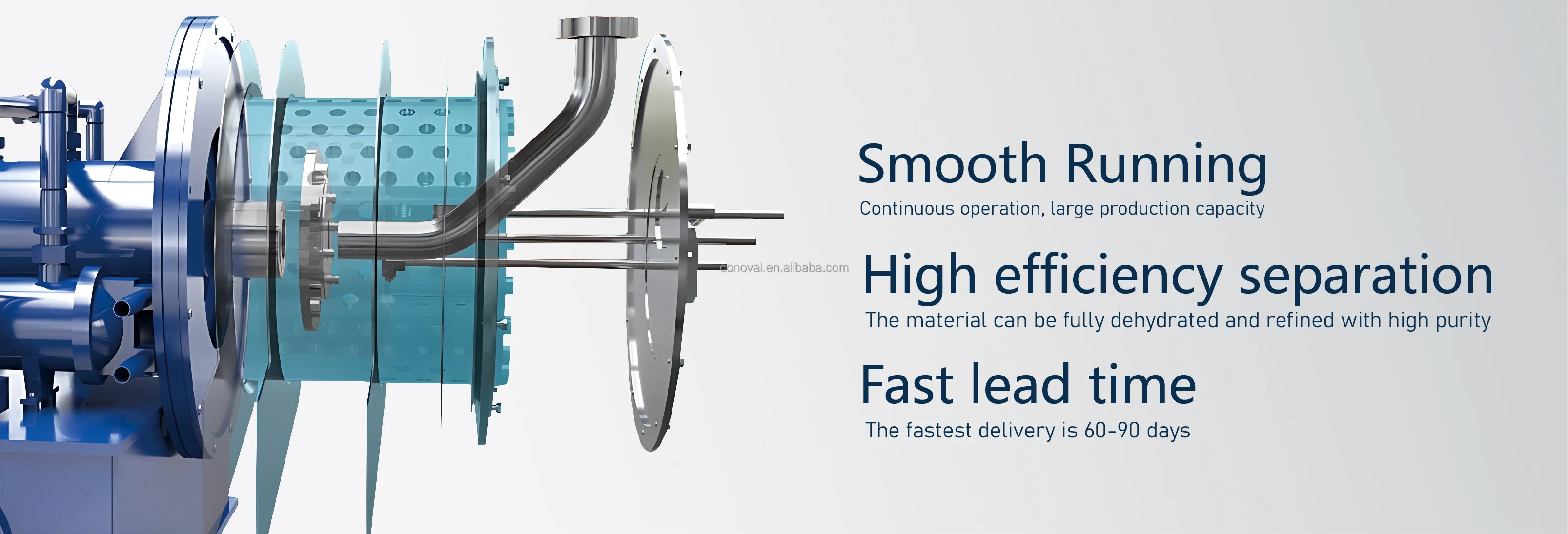 Automatic Ss316l Continuous Food Standard Hr800 Filtration Hydraulic ...