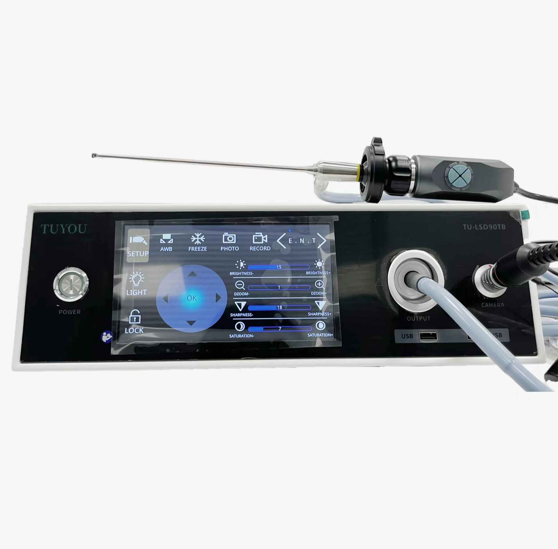 2024 New Medical 1080P Endoscope Full HD Endoscopic Camera Endoscopy ...
