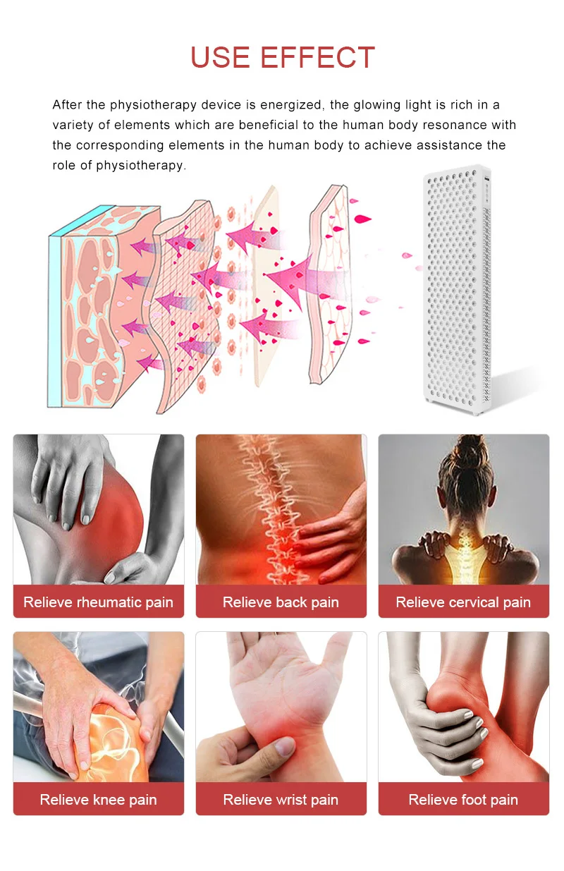 New Arrival 1500w 630nm 660nm 810nm 830nm 850nm Red Infrared Light ...