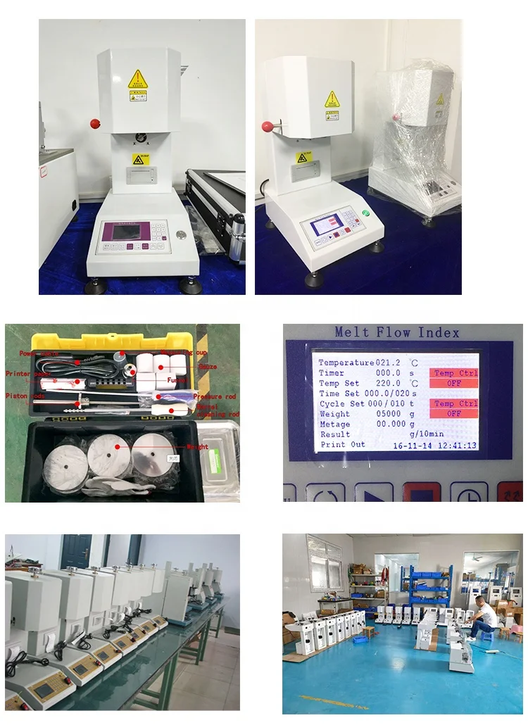 Plastic Melt Flow Index Test Machine MFI - ZL-3014