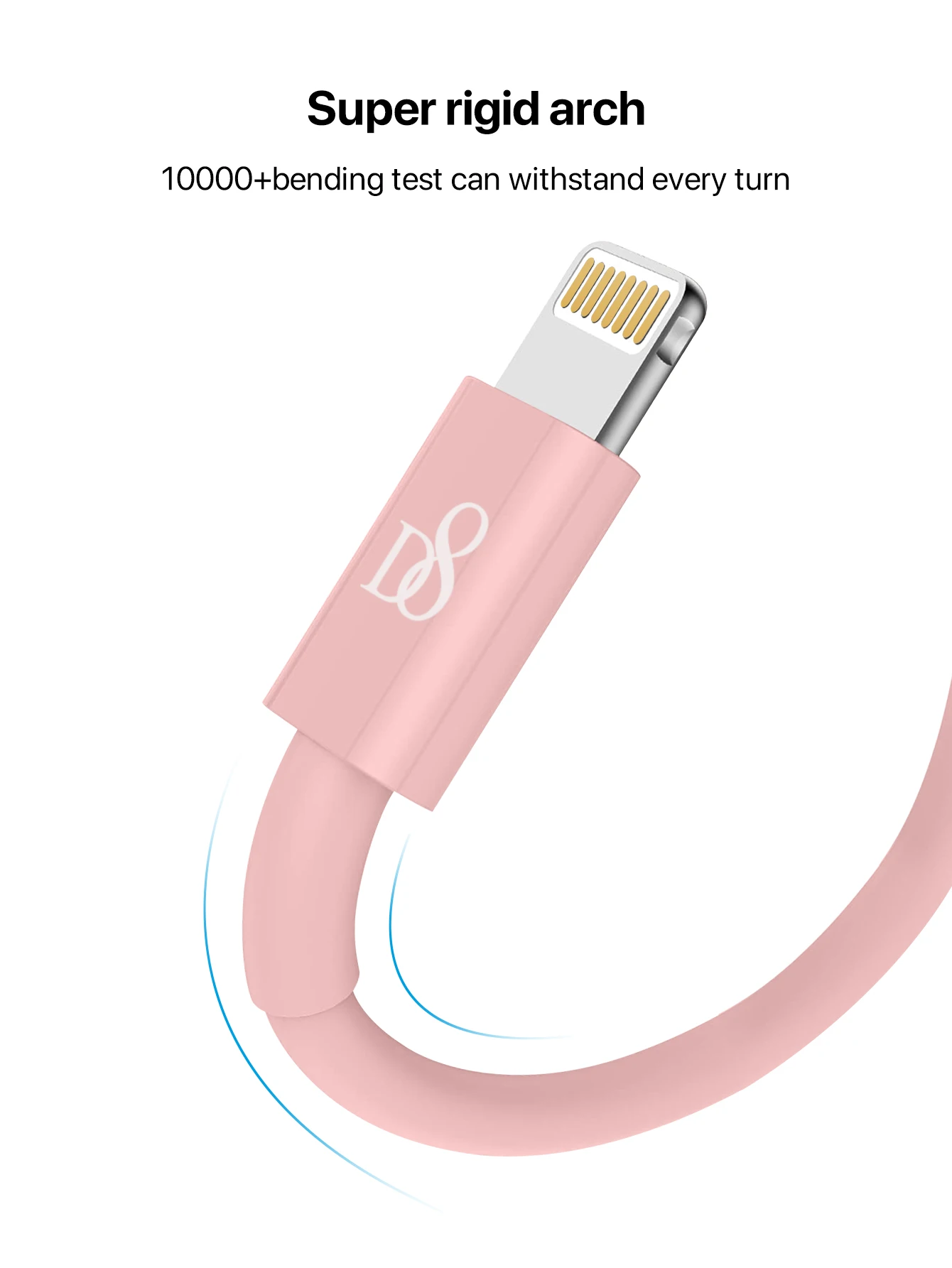 D8 Usb A To Lightning Data Line 2.4a Fast Charging Qc Fast Charging ...