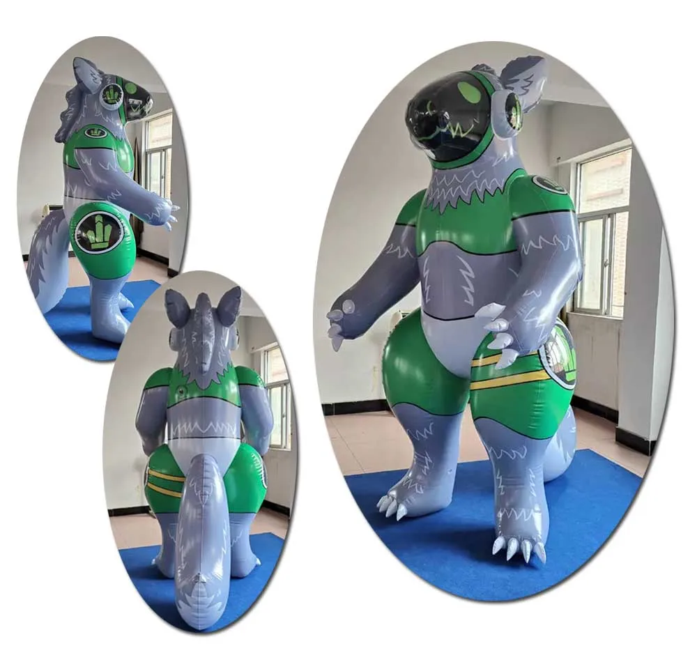 Beile Customize Cartoon Giant PVC Inflatable Monster Protogen Dragon