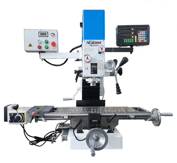 Manual Mills Variable Speed Milling Machine 32mm Tm32gv With Brushless ...